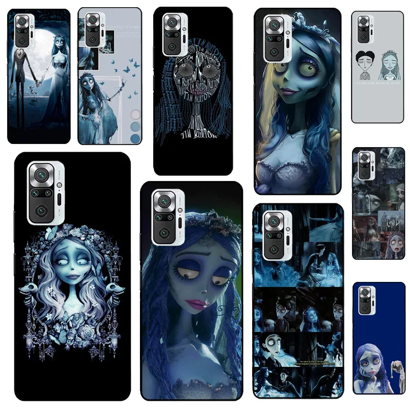 Halloween-Corpse-Bride-Phone-Case-For-Xiaomi-Redmi-Note-10-11-8-9-Pro ...
