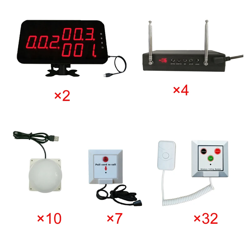 Nurse-Pager-Service-Calling-System-Wireless-Single-Nurse-Call-Pager-for ...