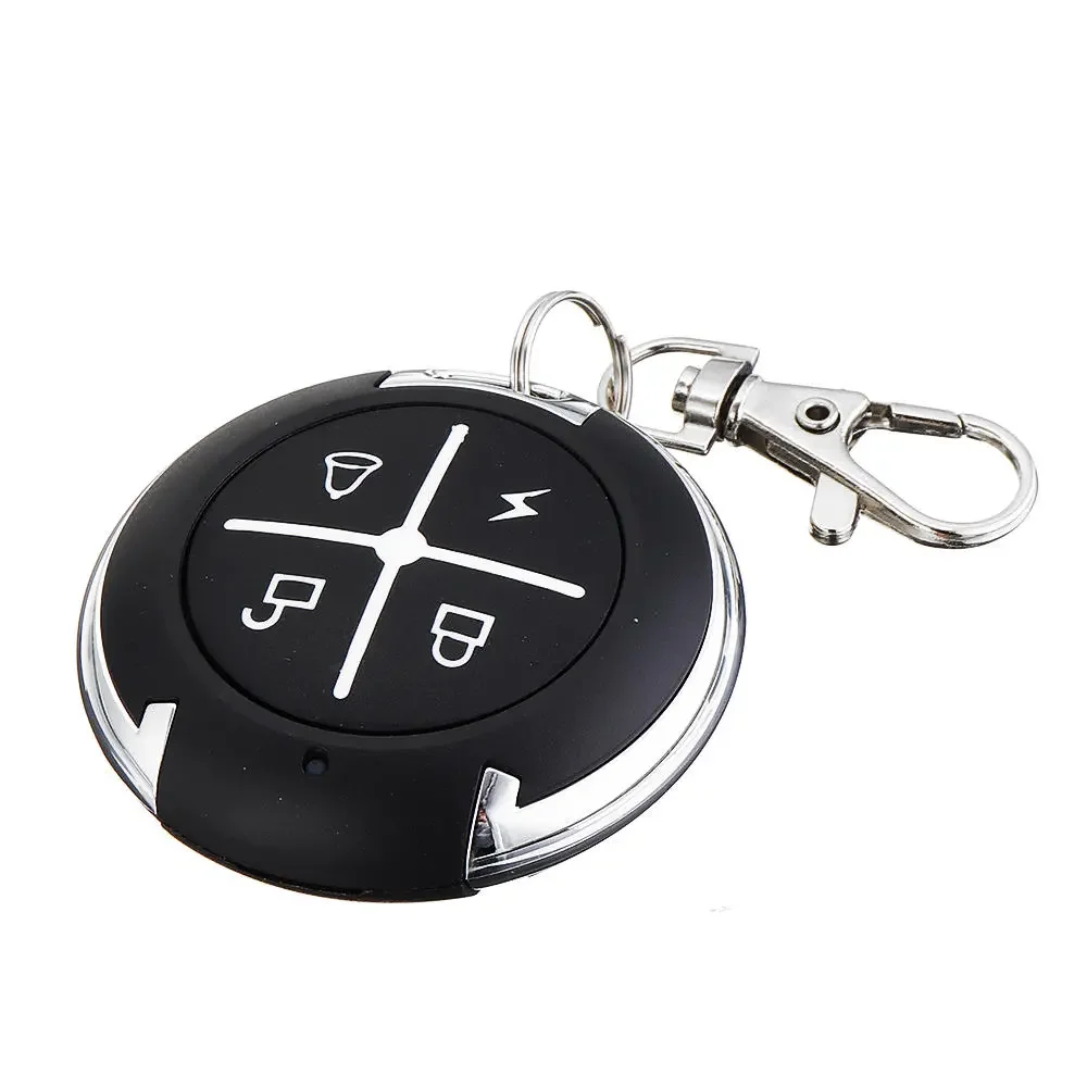 Black-Round-Self-copying-Remote-Control-Transmitter-For-Electric-Door ...