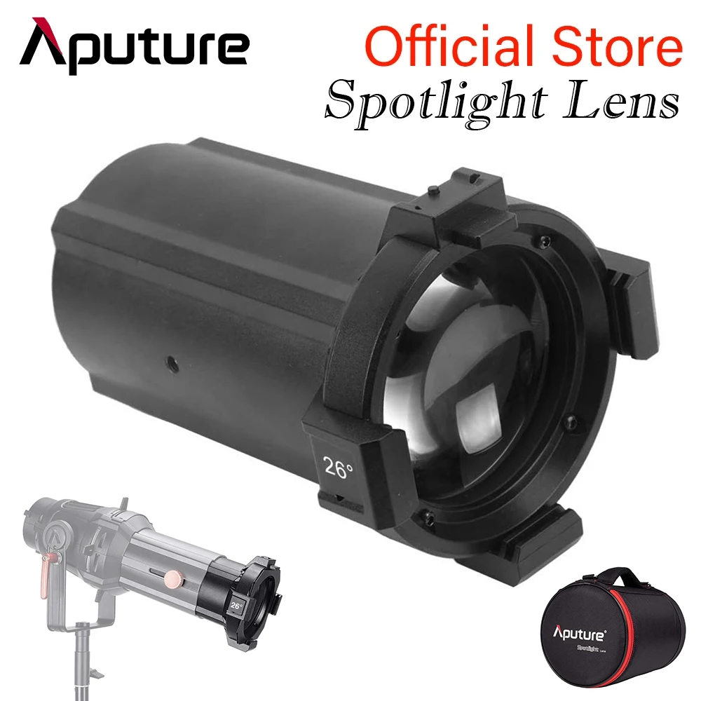 Aputure Spotlight Interchangeable Lens 19° 26° 36° For Spotlight Mount ...