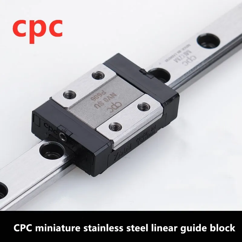 Taiwan CPC stainless steel linear guide block carriage MR9MN MR12MN MR9ML MR12ML match MR9M ...