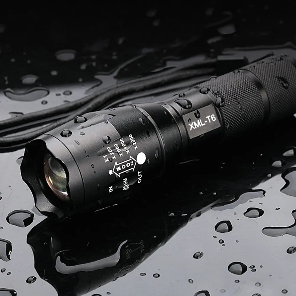 High-Quality-LED-Flashlight-XML-T6-Linterna-Torch-1600LM-Waterproof-Outdoor-Camping-Powerful-Led ...