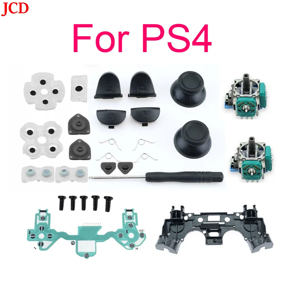 For-PS4-JDS-030-011-040-050-Controller-Repair-Set-L1-R1-L2-R2-Trigger ...