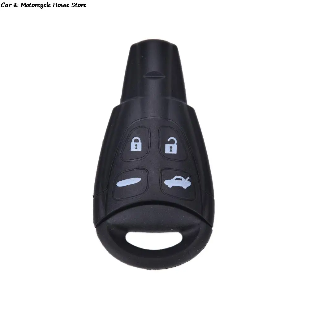 Saab 93 95 Replacement 4 Button Remote Key Fob Case Cover Shell Pad ...