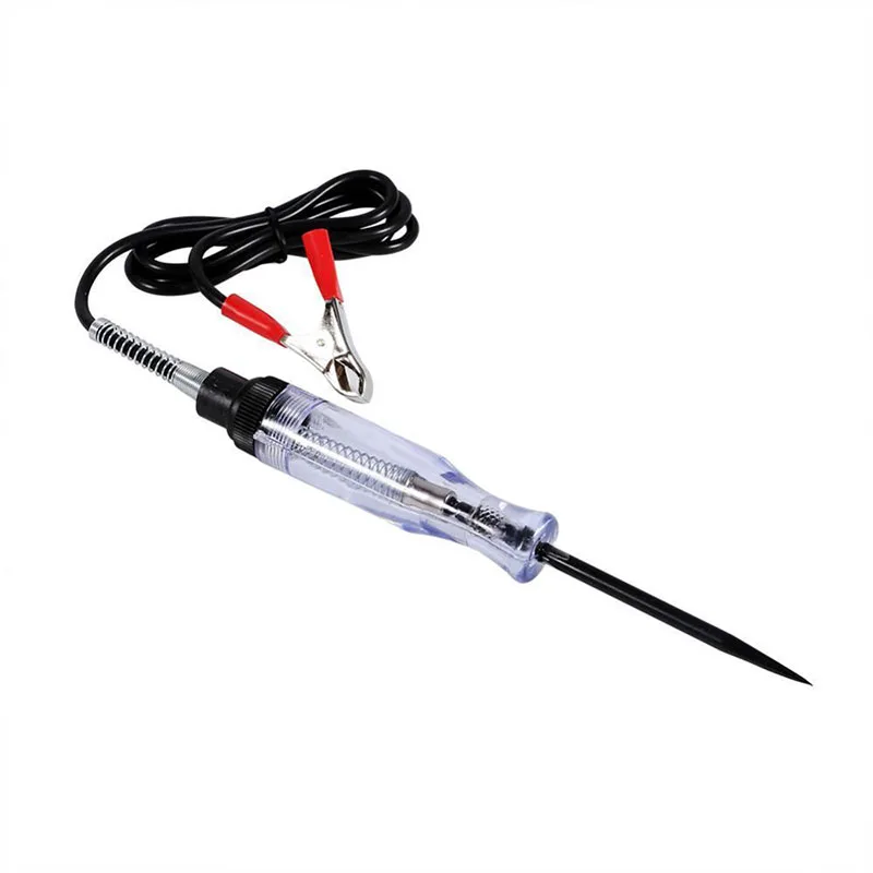 6-24V Car Voltage Circuit Tester Long Probe Electrical Test Light Bulbs ...