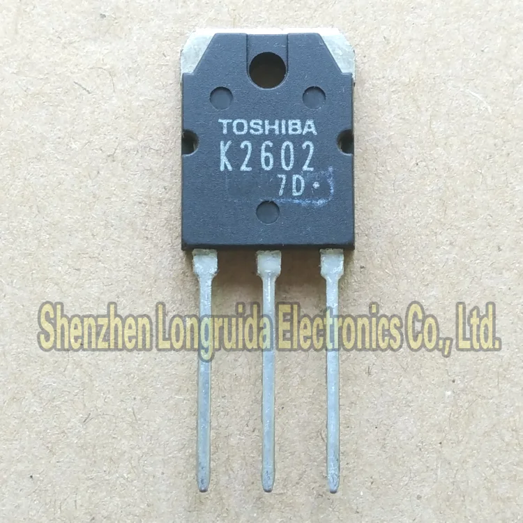 TRANSISTOR MOSFET K2602 2SK2602, TO 3P, 6A, 600V, nuevo, original, 10 ...