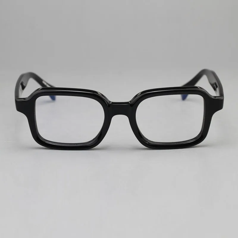 Schwarze Geek Brille