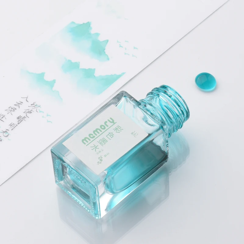 Portable-18ml-Fountain-Pen-Ink-Non-carbon-Colored-Ink-for-Dip-Pen-Glass ...