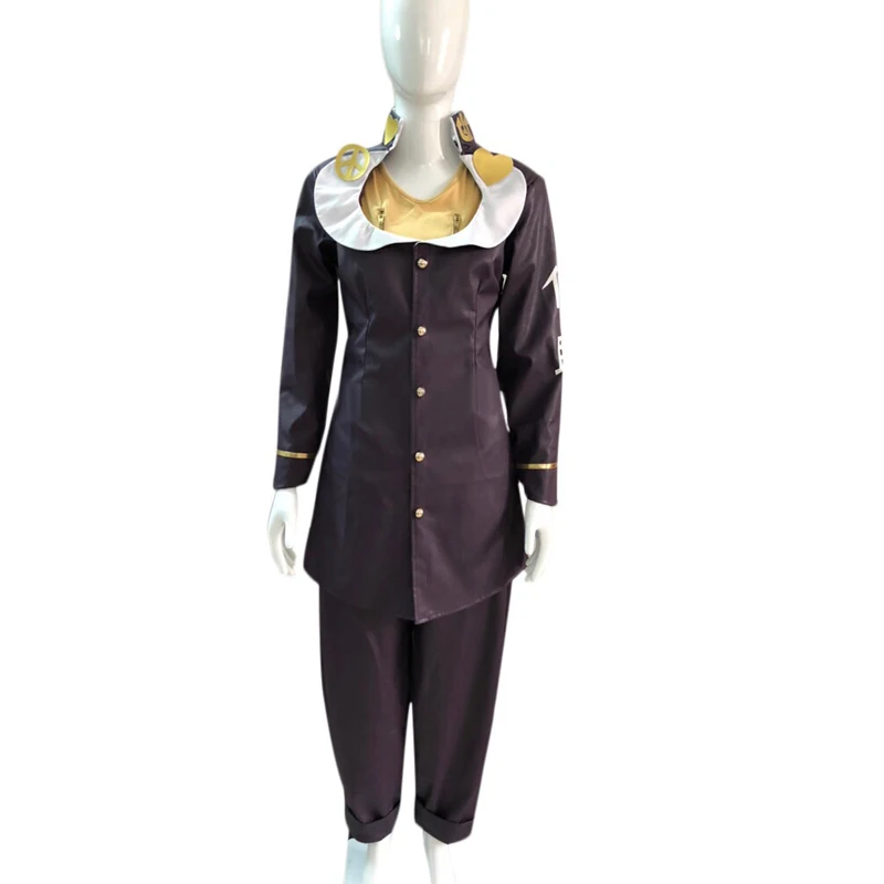 Anime JoJo's Bizarre Adventure Higashikata Josuke Cosplay Costume ...