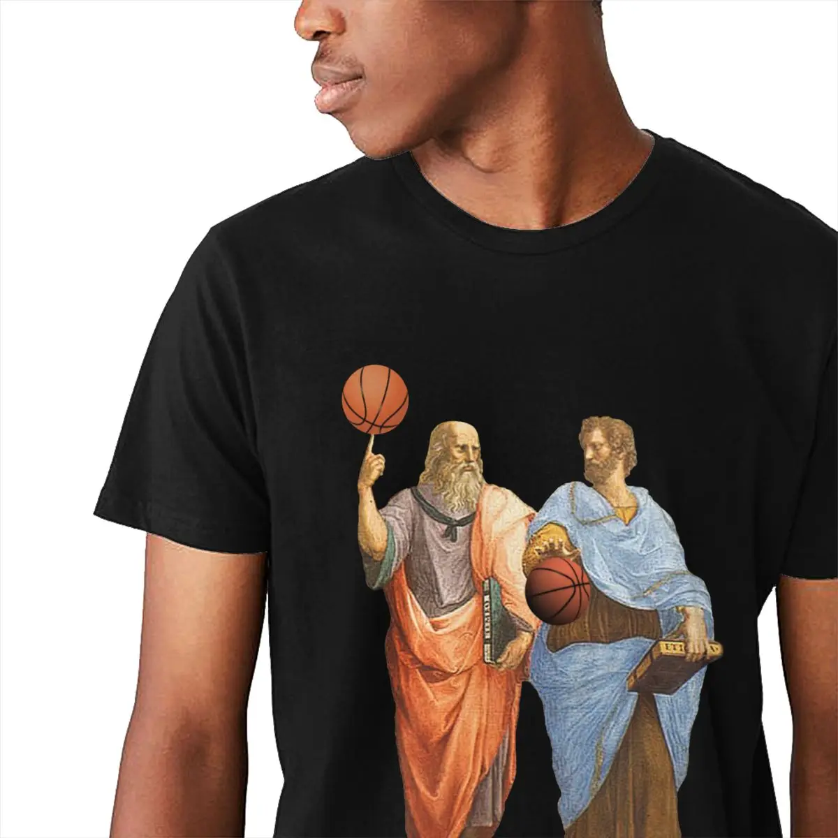 Plato And Aristotle Basketball