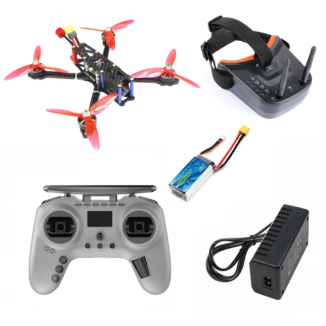 DIY-225mm-5inch-PNP-BNF-RTF-FPV-Racing-Drone-RC-Quadcopter-3-4S-with ...
