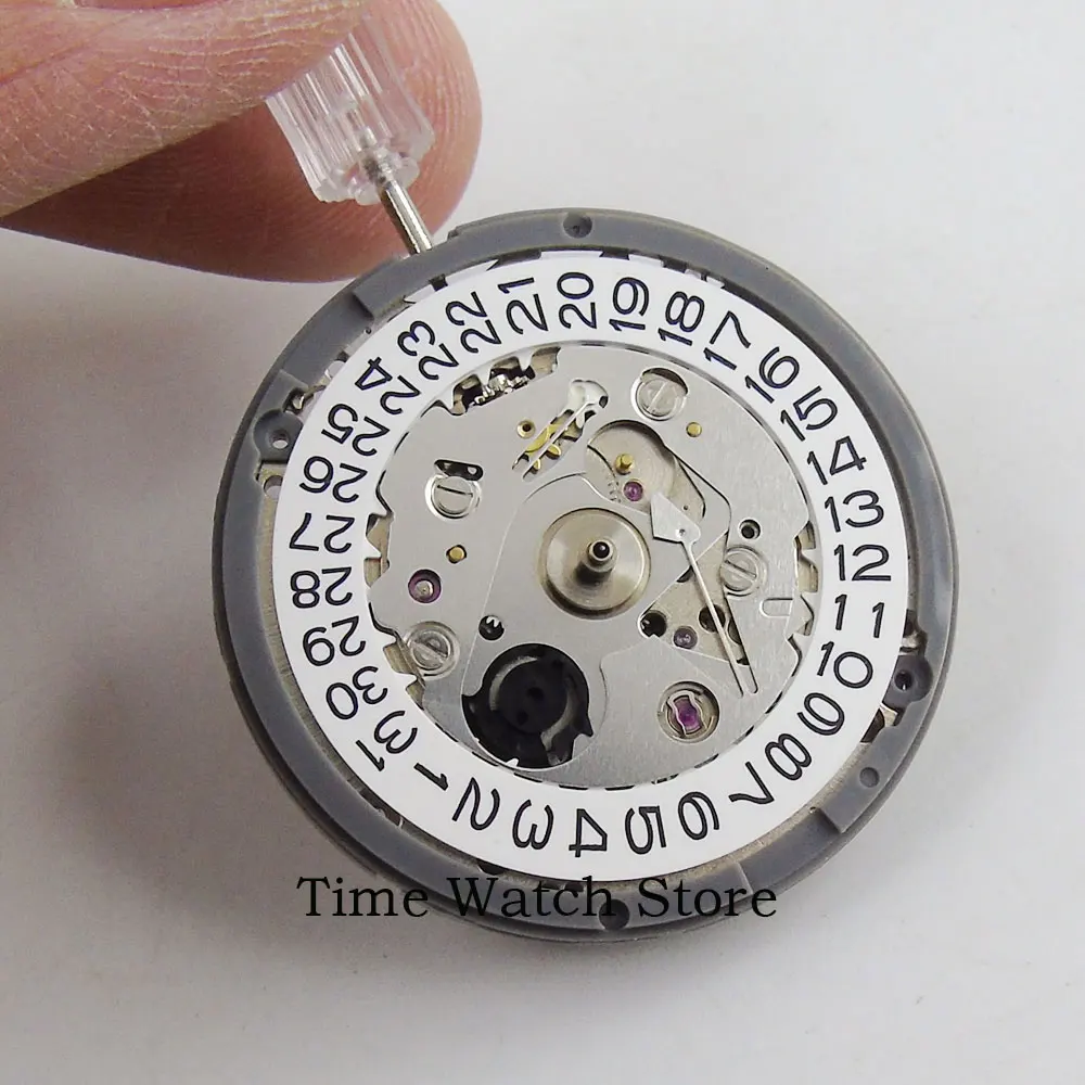 Japan Genuine NH35A NH35 NH36 Automatic Movement Black/White Date ...