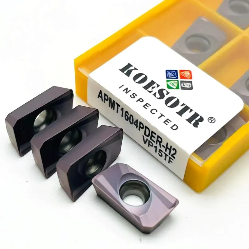 Apmt1604 Apmt1135 Pder M2 H2 Vp15tf Carbide Insert Milling Cutter Apmt ...
