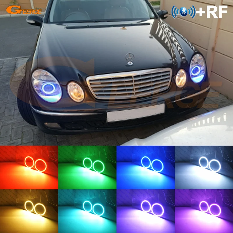 For Mercedes Benz E Class W211 Rf Bt App Remote Control Multi-color ...