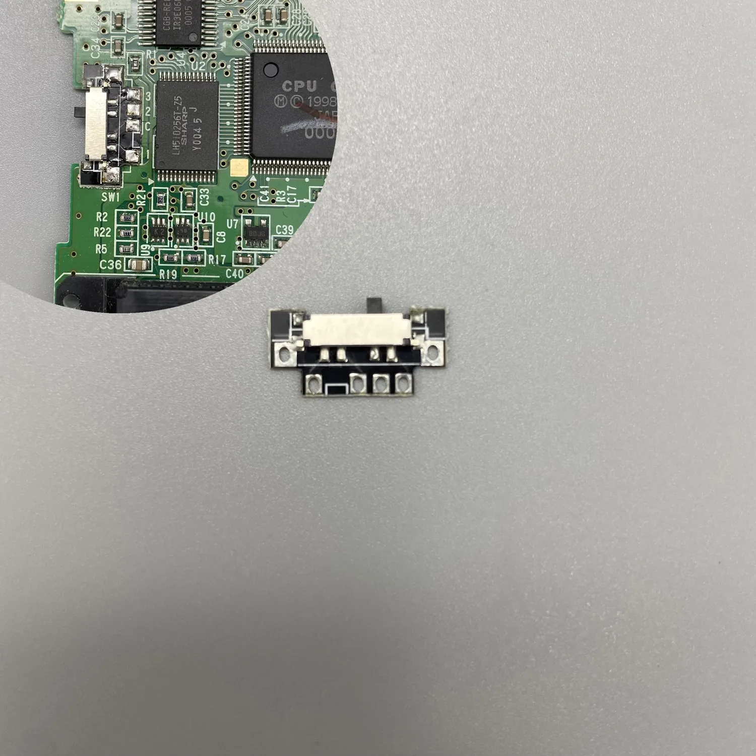 The power switch on button is suitable for Gameboy pocket Gameboy color ...