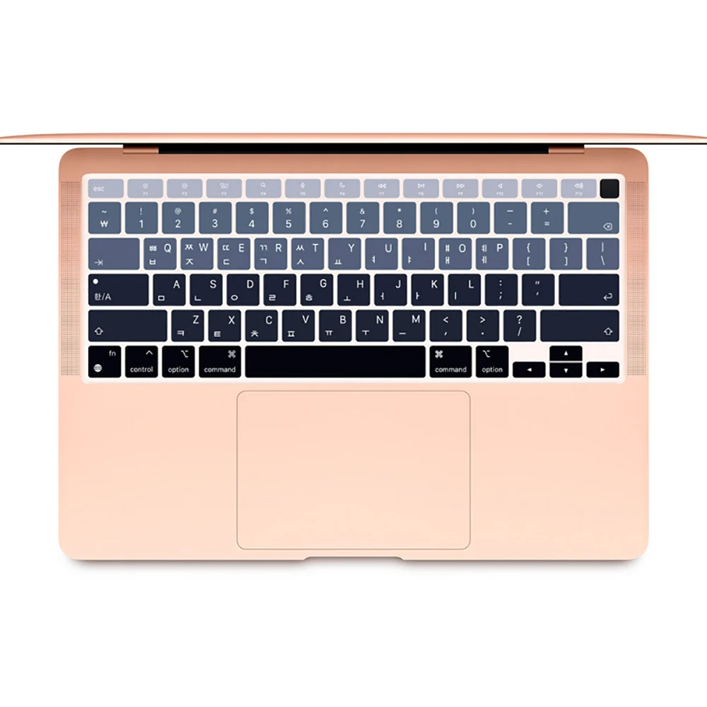 Koreanische layout Laptop Tastatur Abdeckung Wasserdicht Fur MacBook Air 13 zoll M1chip A2337 2020 farbe weiche silikon tastatur Fall Haut AliExpress