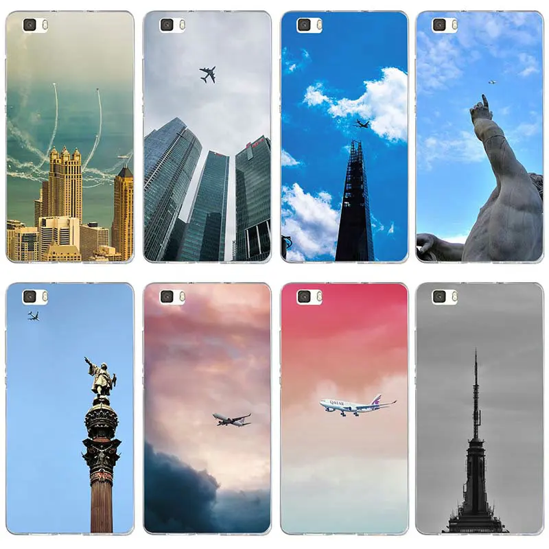 Airplane At The Sunrise Aircraft Plane Phone Cases for Huawei P8 P9 P10 ...