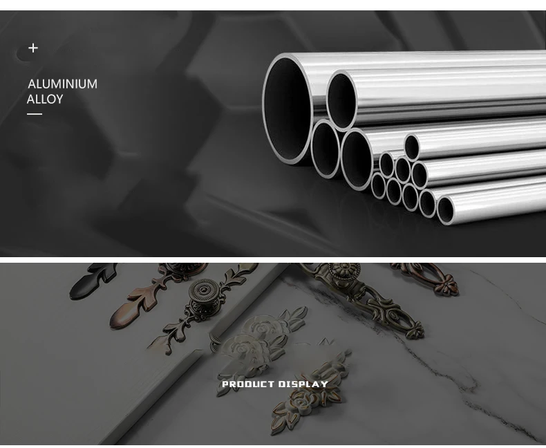 BOUTON DE MEUBLE,9--Armoire à tiroirs antique Simple bleu et rouge ...