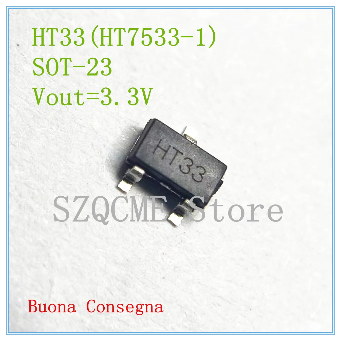 Regulador de voltaje HT33 HT7533 1 7533 3,3 V LDO, 50 piezas, IC LDO ...