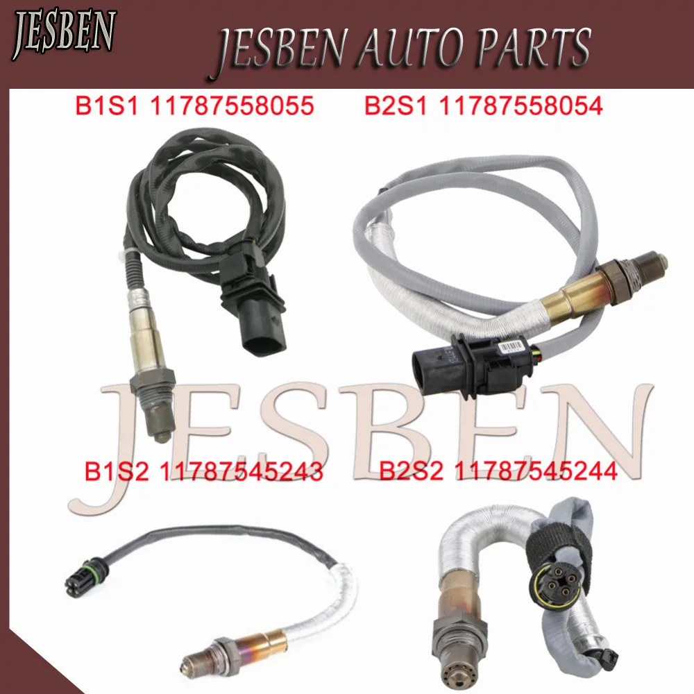 4X 11787545243 11787545244 11787558055 11787558054 Front Rear Lambda ...