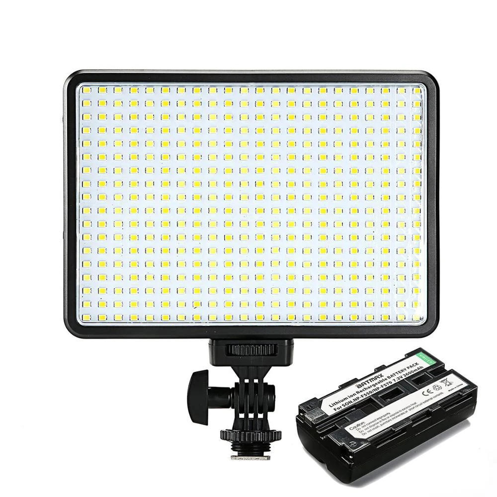 396 LED Bulbs Lighting Bi Color & Dimmable Slim DSLR Video LED Light ...
