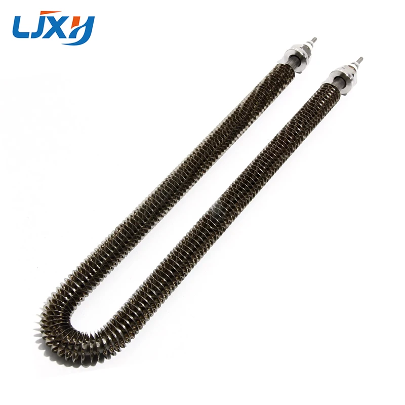 LJXH Finned Tubular Heater U Type Air Heating Element 201SS 304SS 0.8KW ...
