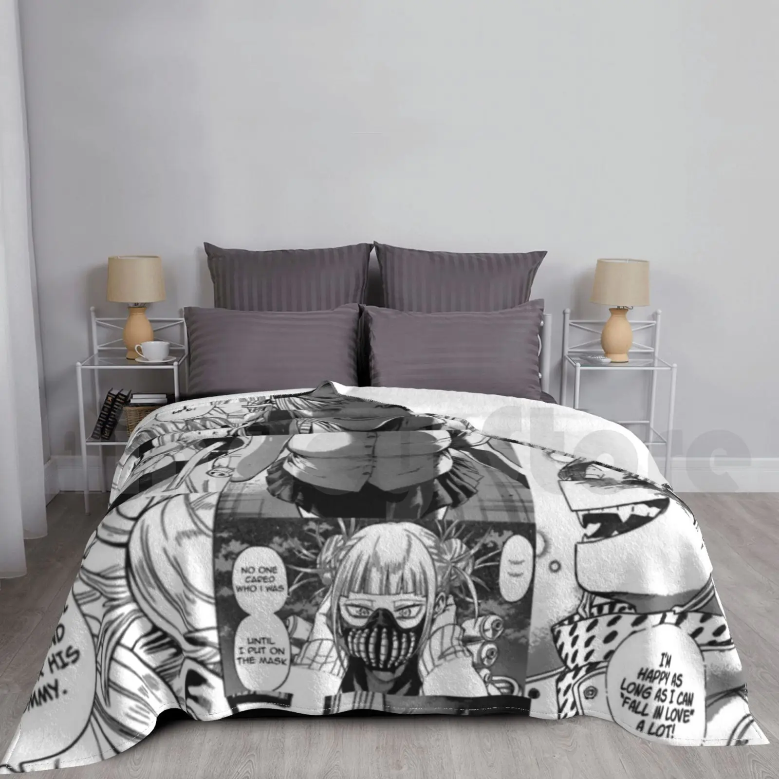 Himiko-Toga-Manga-Panel-Blanket-Super-Soft-Warm-Light-Thin-Toga-Himiko ...