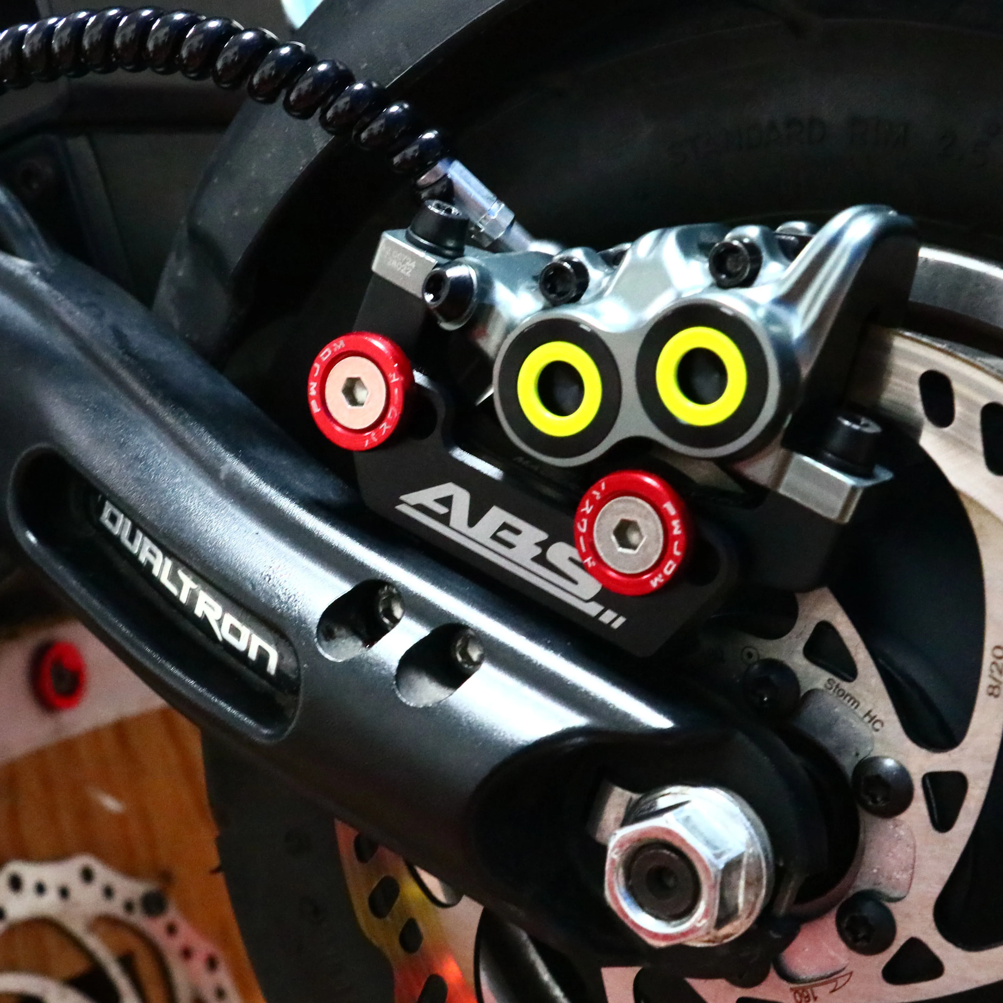 Dualtron Thunder DT3 electric scooter to oil brake bracket gasket ...