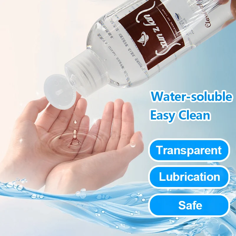 200ml Transparent Sex Lubricants for Vagina Anal Oil Water soluble Sex ...