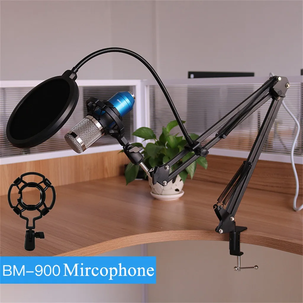 Запись микрофон Набор для студийной записи BM900 профессиональный ...