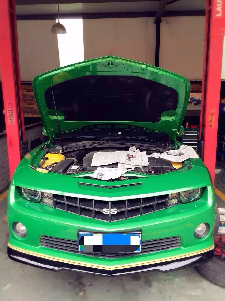 Camaro Green Modified