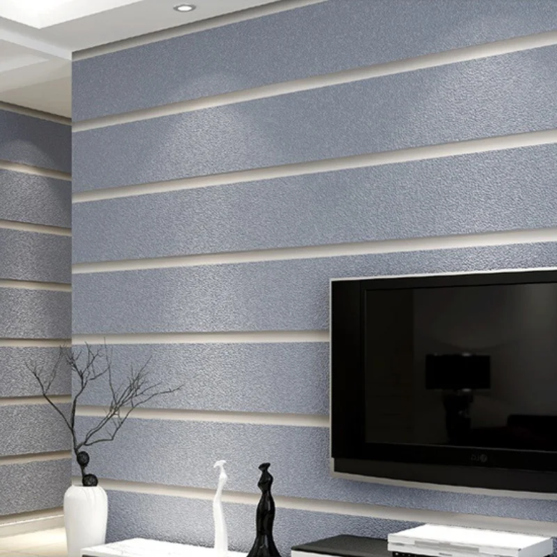 Light Gray Stripe Wallpaper