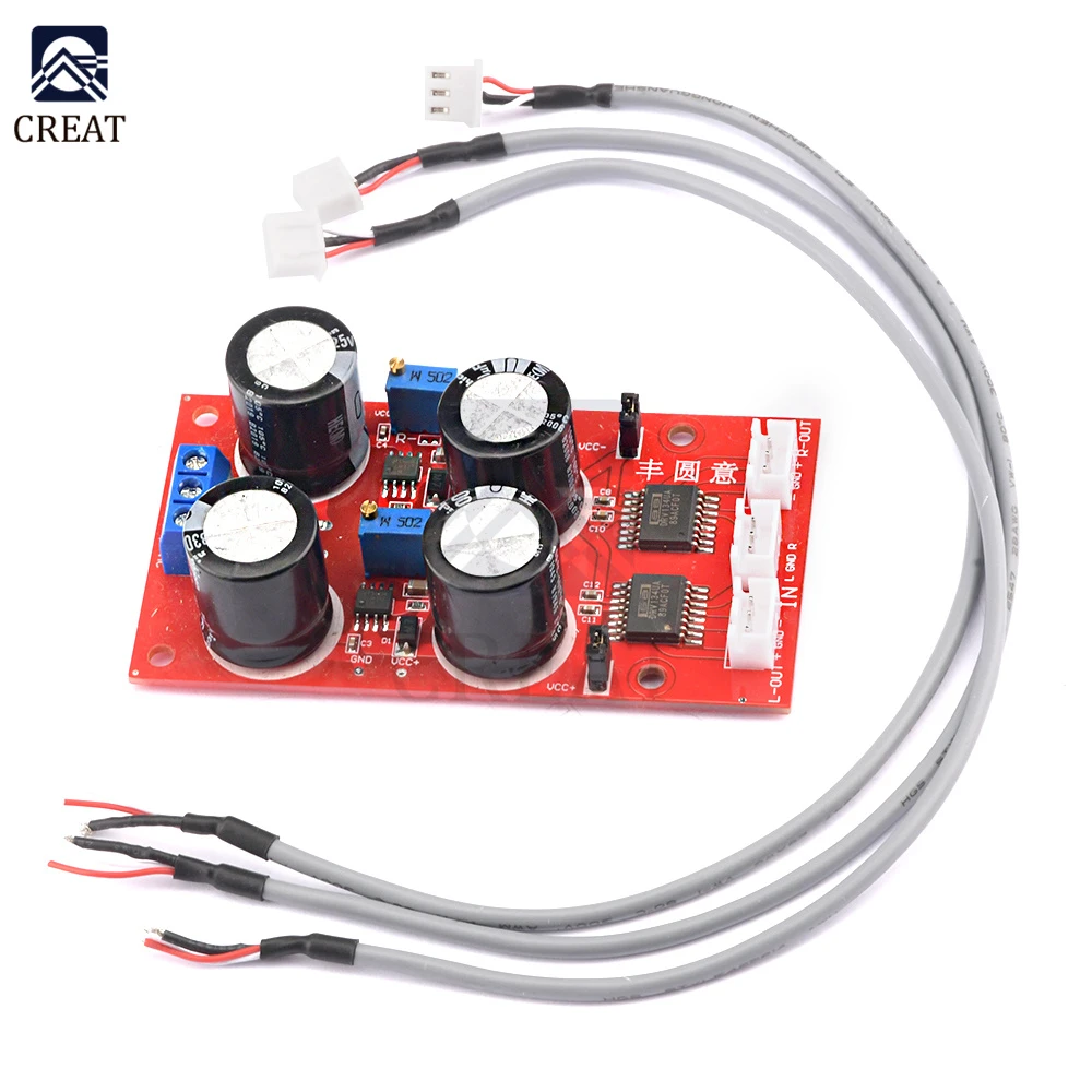 Drv134 Balanced Drive Unbalanced To Balanced Board Differential Output ...