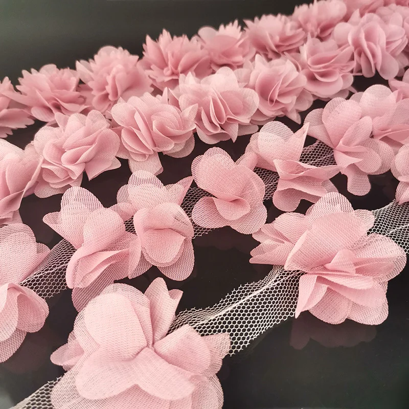 Chiffon Ribbon Decoration | Fabric Ribbon Decoration | Lace Ribbon ...