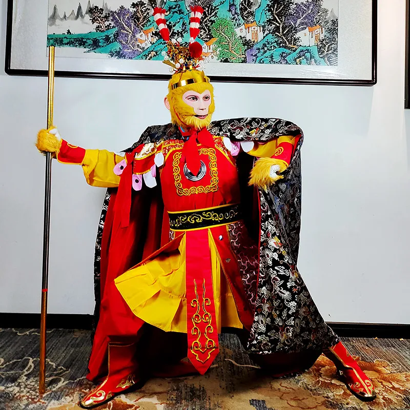 Monkey-King-Sun-Wukong-Costume-For-Men-New-Year-Performance-Clothing-TV ...