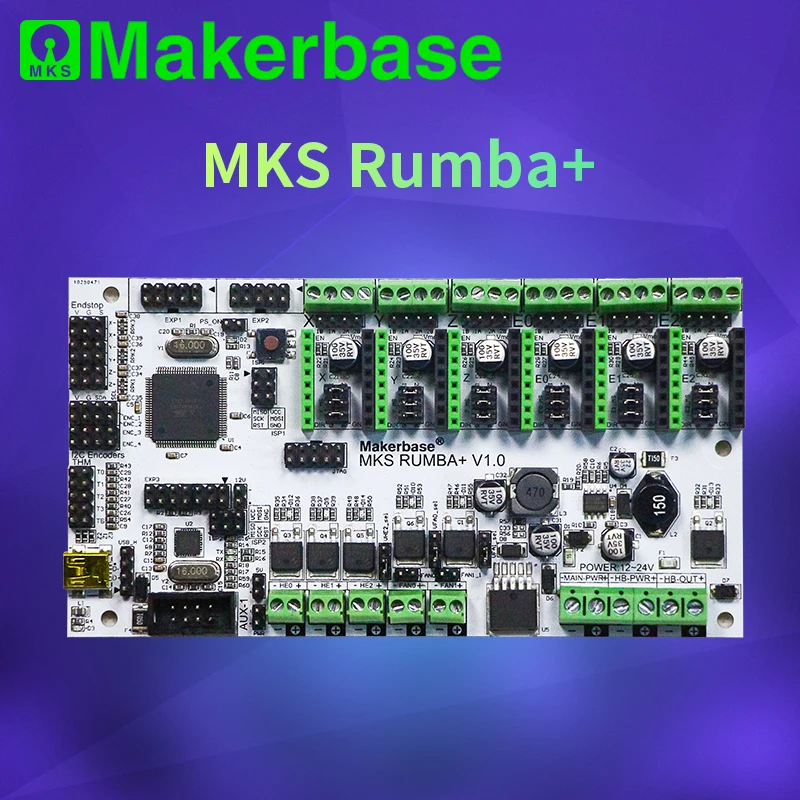 Makerbase Mks Rumba Tout En Un Carte Mère Contrôleur Intelligent 2560 ...
