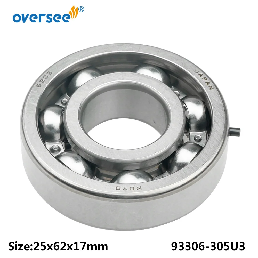 Ball Bearing 93306-305u3 Yamaha Outboard Motor Tohatsu 20hp - AliExpress