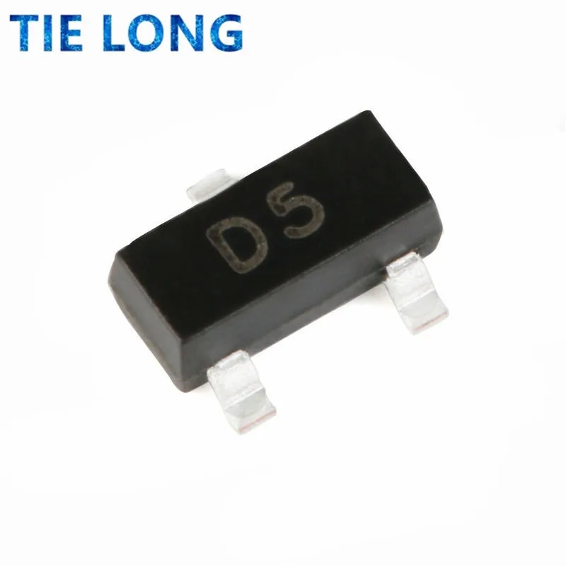 100pcs-lot-SMD-Transistor-MMBD4148CC-Package-SOT-23-Screen-Printing-D5 ...