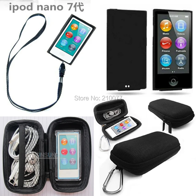 Ipod Nano 7th Generation Black Case