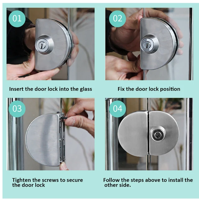 Double Glass Door Locks Lock For Double Glass Doors Furnica