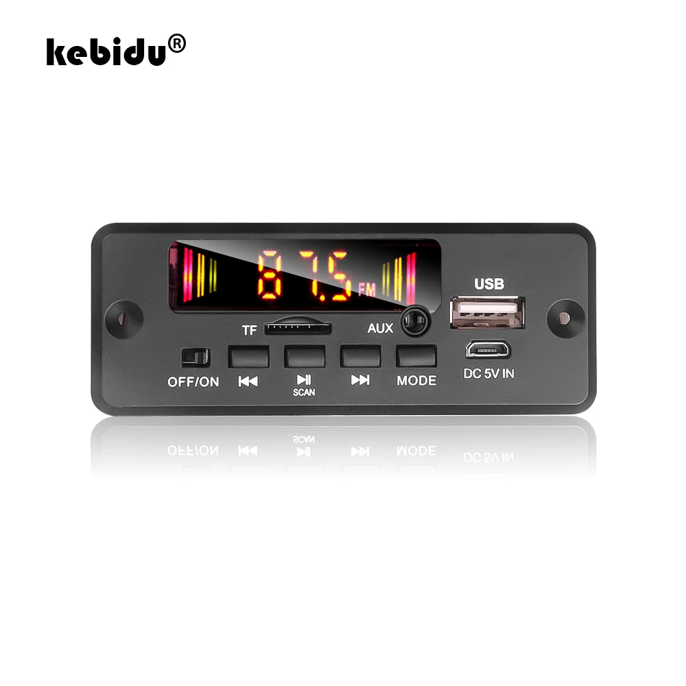 Bluetooth 5.0 Car Radio Mp3 Player Decoder Board Dc 5v 12v 32v ...