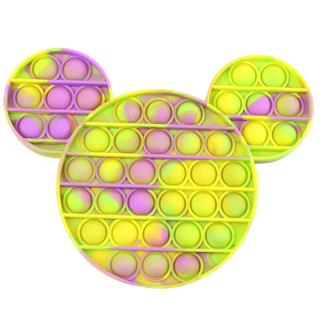 Disney Fidget Toys BIG SIZE Fidget Push Bubble Toys Mickey Mouse Anti ...