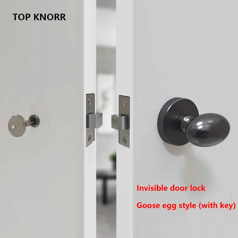 TOP-KNORR-Door-Lock-Hidden-Form-Secret-Lock-Anti-Theft-Door-Lock-Zinc ...