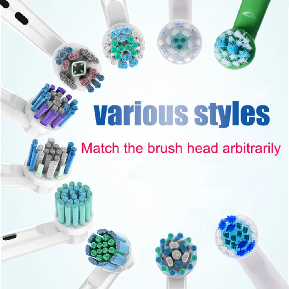 4/8Pcs Electric Toothbrush Replacement Brush Heads nozzle For Braun ...