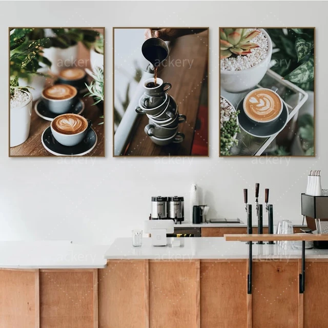 Coffee Painting On Canvas
