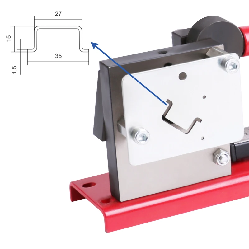 din rail cutter, esay cut din rail, R110B din rail cutter with measure ...