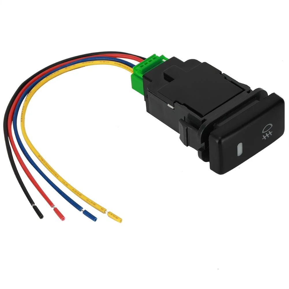 Button Switch 12V 4-Pole Push Button Switch for Toyota with LED ...