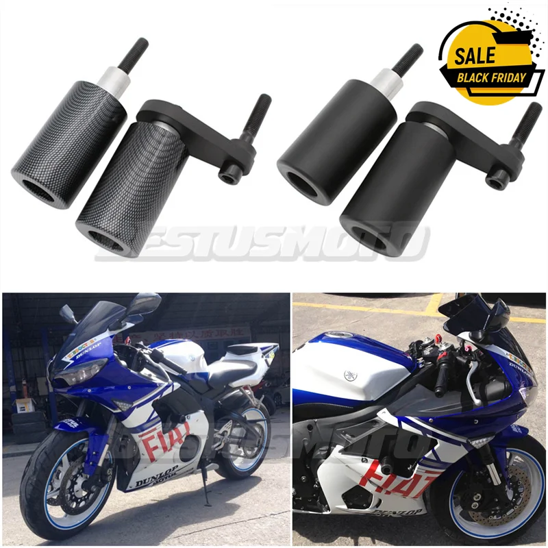 Motorcycle Frame Sliders Crash Falling Protection For Yamaha YZFR6 YZF ...