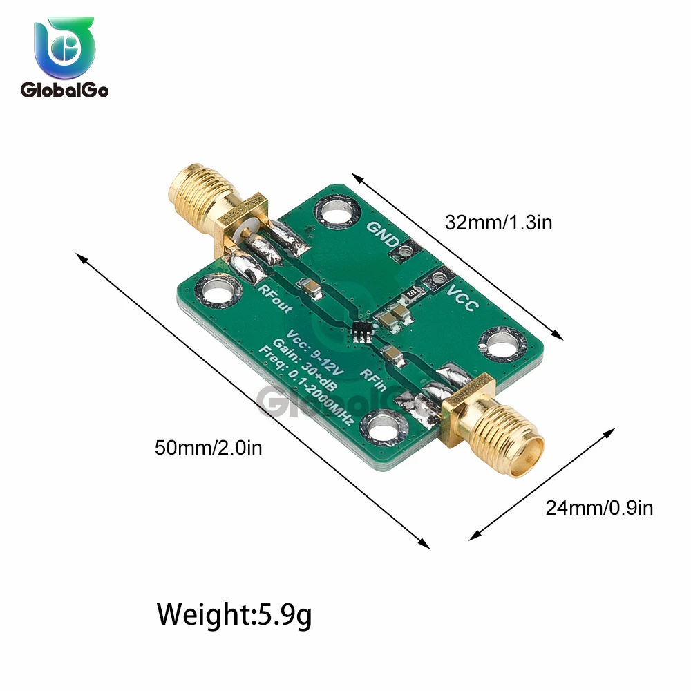 Generic RF Signal Receiver Low Noise Wideband Radio Frequency LAN ...