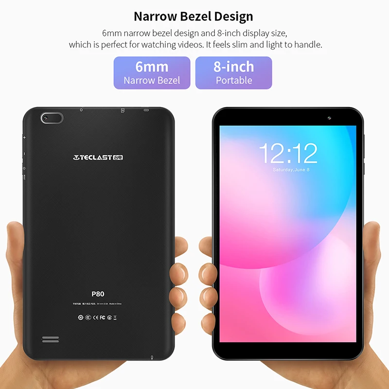 デュアル ANDROID タブレット 8インチの通販 by BLACK's shop｜アンドロイドならラクマ - TECLAST P80 ...